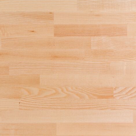 Solid Ash Wooden Worktop Upstand 3M x 80mm x 18mm