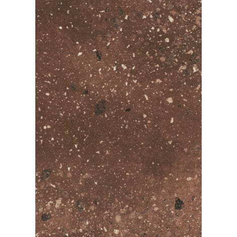 Red Riverstone Laminate Worktop Edging Strip - 2m x 44mm - FP8377