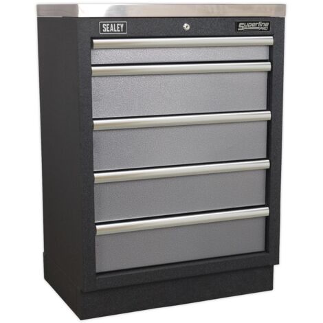 Sealey APMS59 Superline PRO Modular Cabinet 5 Drawer 680mm