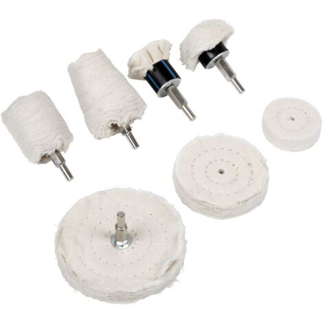 Sealey BGPW08 Polishing Wheel Set 8pc