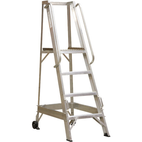 Sealey WS5 Warehouse Steps 5-Tread