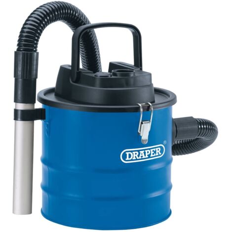 Draper D20 20V 12L Ash Vacuum Cleaner (Sold Bare) with 16L/s Airflow
