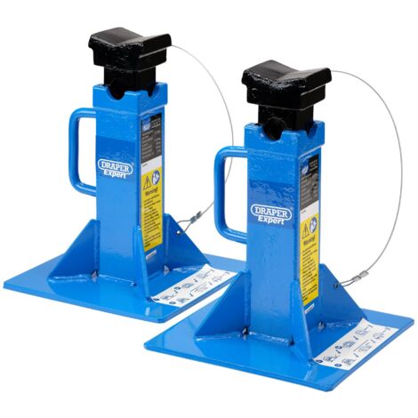 Heavy-Duty 20-Ton Axle Stands for Heavy Vehicles – Pair of Robust, High ...