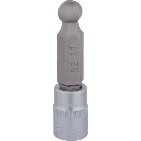 Draper 11mm Ball End Hex Socket for 3/8" Drive – Metric Hexagonal ...