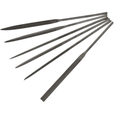 Crescent Nicholson Red Wallet Needle Mini File Set – 6 Pieces (Model 42030)