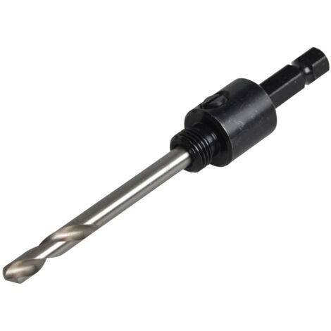 Starrett A1E Extra Long Arbor for 14mm-30mm DCH & MPH Hole Saws with 8 ...