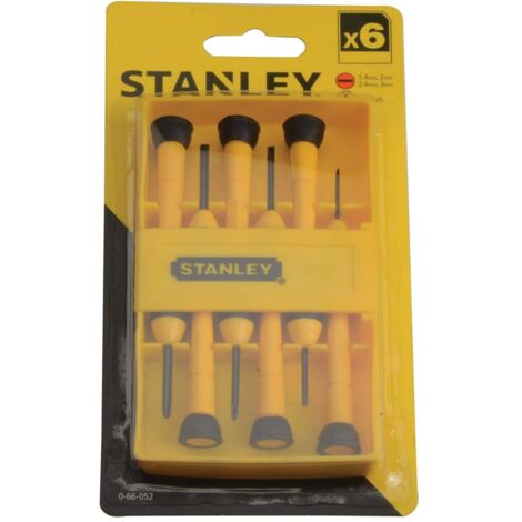 Stanley 66-052 Precision Manual Screwdriver Set with Multiple ...