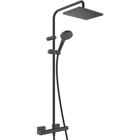hansgrohe Vernis Shape EcoSmart Showerpipe 230 Thermostatic Shower ...