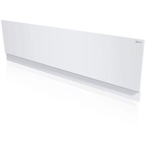 Halite Waterproof 1700mm Front Bath Panel and Plinth - Gloss White