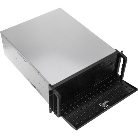 RackMatic - Server Gehäuse Chassis Rack 19" IPC ATX 4HE 9x5.25" Tiefe 540mm