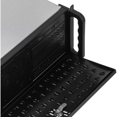 RackMatic - Server Gehäuse Chassis Rack 19" IPC ATX 4HE 9x5.25" Tiefe 540mm