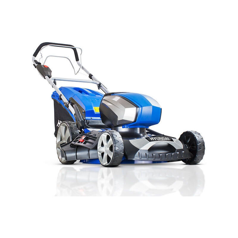 Hyundai 18 45cm Cordless 80v Lithium Ion Battery Self Propelled Lawnmower with Battery and Charger HYM80Li460SP