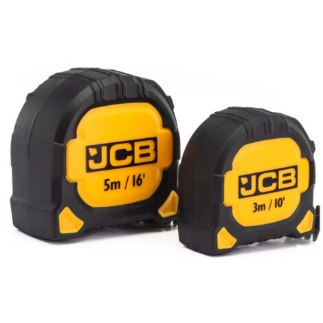 JCB Tape Measure Twin Pack