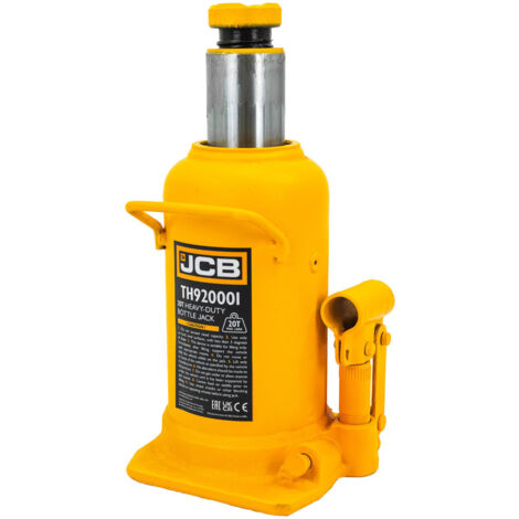 JCB 20 Tonne Heavy-Duty Automotive Hydraulic Bottle Jack, 525mm Maximum ...