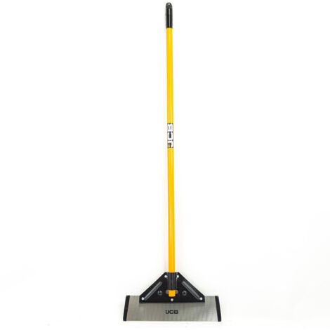 JCB 450mm 18" Long Handled Floor Scraper, Heavy-duty Spring Steel Blade