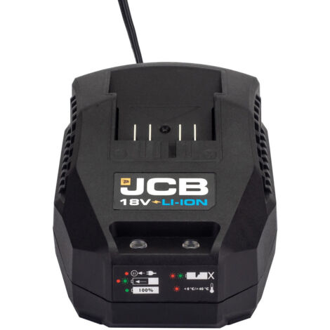 JCB 18V 2.4A Fast Charger (Bare Unit)