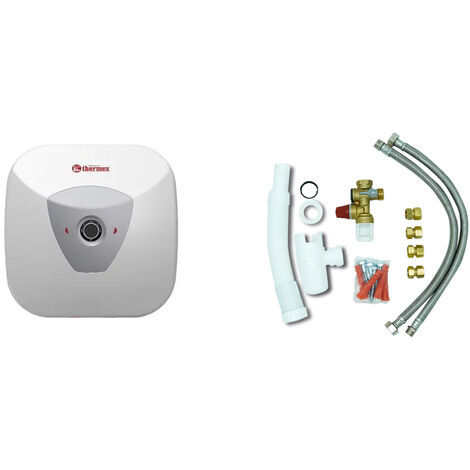 Chauffe eau électrique HIT PRO Thermex 15 L Sur évier + kit d'installation complet