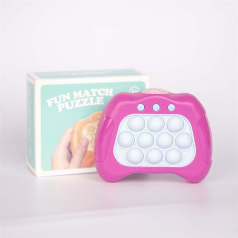 Blue or Purple Quick Push Game Console