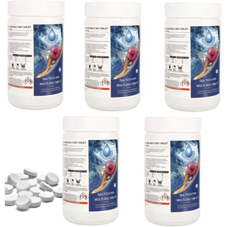 Chlorine Tablets (4 in 1) 5kg (20g Each)