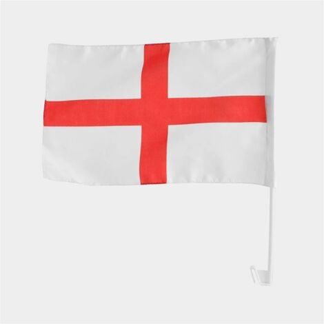 30cm x 46cm England St George Cross Car Flag for Decorations