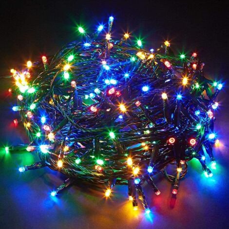 200 Multi LED Multifunction String Lights-13m
