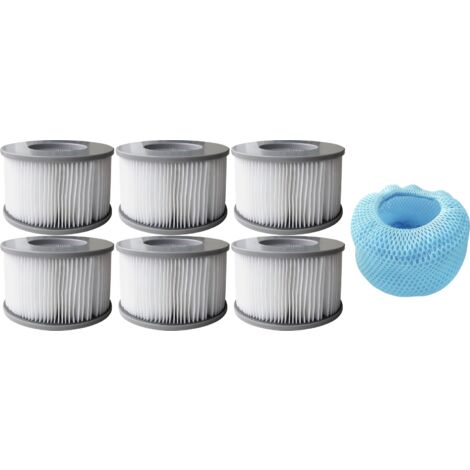 12pcs 90 Pleats Filter Cartridge and 2 Mesh Covers - B0303606
