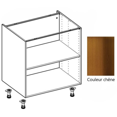 Caisson Cuisine Bas Chene H 700 X L 500 X P 560 Avec Tiroir Gd Menuiseries