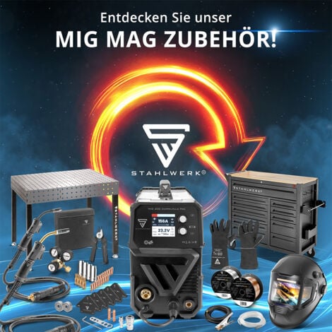 STAHLWERK Fil de soudage MIG MAG aluminium ER5356 AlMg5 1,0 mm 0,45 kg Bobine de fil