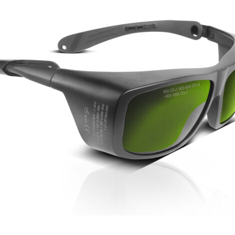 STAHLWERK Lunettes de protection laser selon DIN EN207 Plage de longueurs