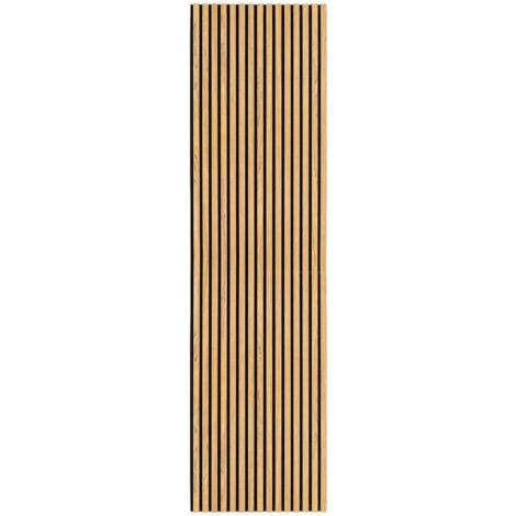 Pannello Fonoassorbente con Doghe Rovere 3D in Legno Impiallacciato ...