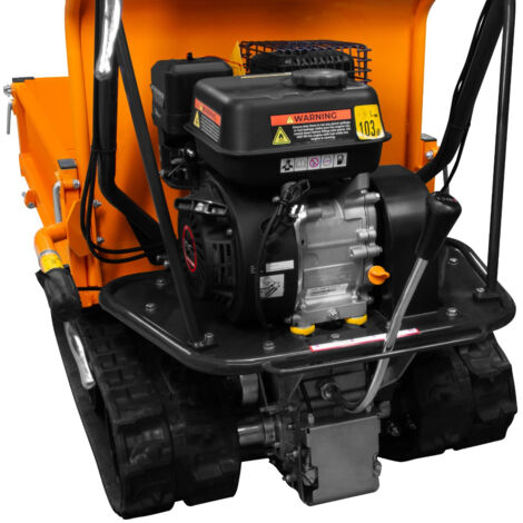 Dumper trasportatore a benzina 196cc 6.5HP da 300kg con cassone ...