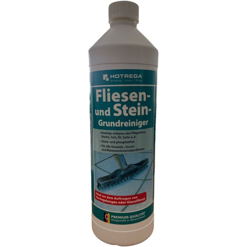 HOTREGA Fliesen- und Stein-Grundreiniger 1 Liter