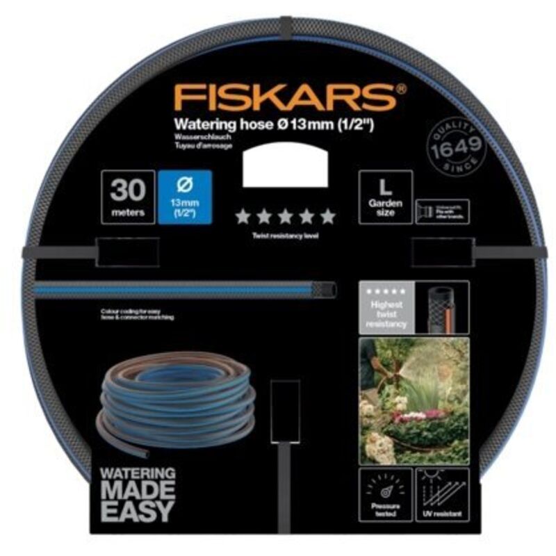 FISKARS Wasserschlauch 13mm 1/2" 30m - 1027108
