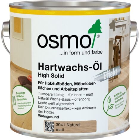 Osmo Hartwachs-Öl Effekt Natural 2,50 l - 10300073