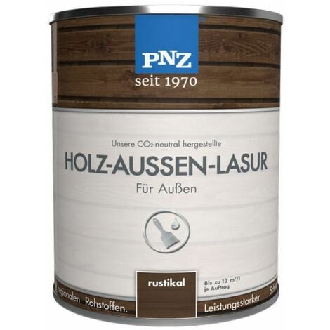 PNZ Holz-Außen-Lasur (teak) 10,00 l - 07375