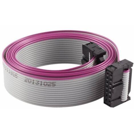 CAVO FLAT CON CONNETTORE 14 POLI 110CM PER STASTIERE E SCHEDE STUFE A PELLET