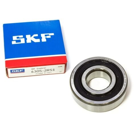 CUSCINETTO TIPO: 6305 2RS. DIMENSIONI: 25X62X17MM. SKF UNIVERSALE LAVATRICE