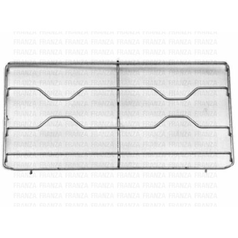 GRIGLIA 2 FUOCHI FILO CUCINA AREILOS CROMATA 438 X 260