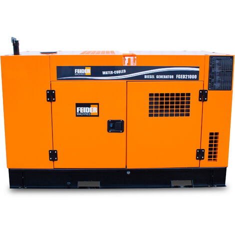 FEIDER - Groupe électrogène diesel 21000 W - démarrage électrique avec ...