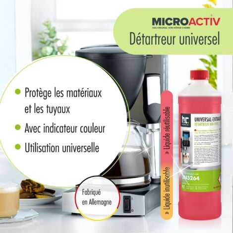 Détartrant universel avec indicateur de couleur 2 x 5 l 10 l pour ...