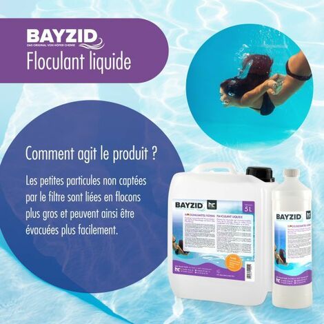 1 x 10 Litre Bayzid Floculant liquide