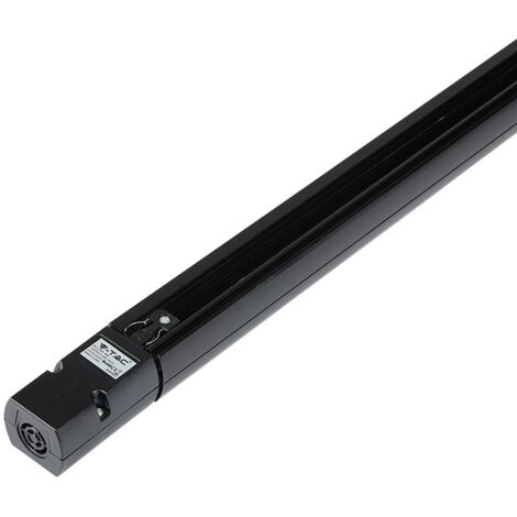 Rail LED triphasé noir V-TAC 1 mètre résout manque de lumière salon ...