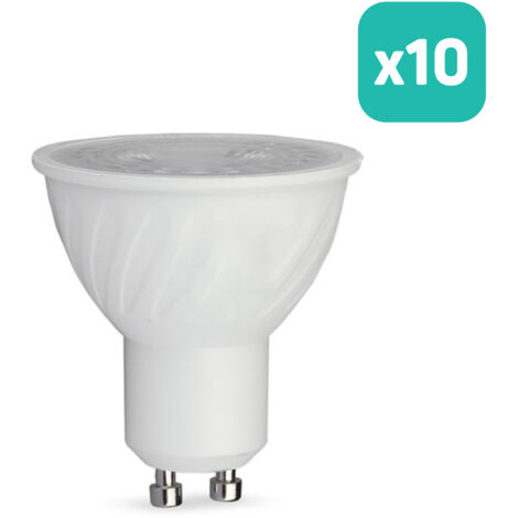 Spot LED V-TAC - CREE - GU10 - Lentille 110° - IP20 - Blanc - 6 W - 445 ...