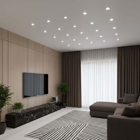 Spot LED V-TAC - CREE - GU10 - Lentille 110° - IP20 - Blanc - 6 W - 445 ...