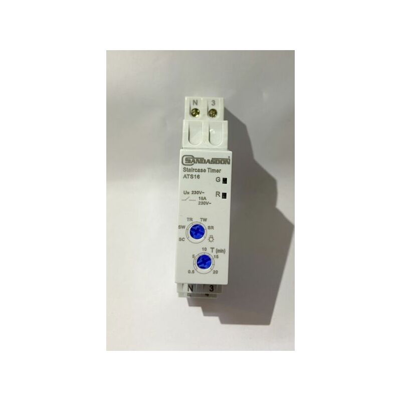 Relè Temporizzato Multifunzione con 3 selettori 1M SD-ATS16