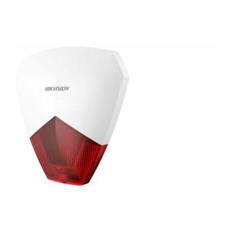 Hikvision DS-PS1-R Sirena Esterna Filare Led Rosso 105db IP54