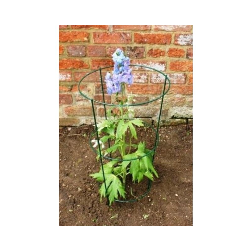 30 Inches Conical Rust (Pack of 4) - Steel - L35 x W25 x H76 cm - Bare Metal/Ready to Rust