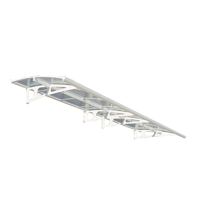 Patio Cover Bordeaux Door Awning Canopy 4460 Clear - Acrylic - L447 x ...