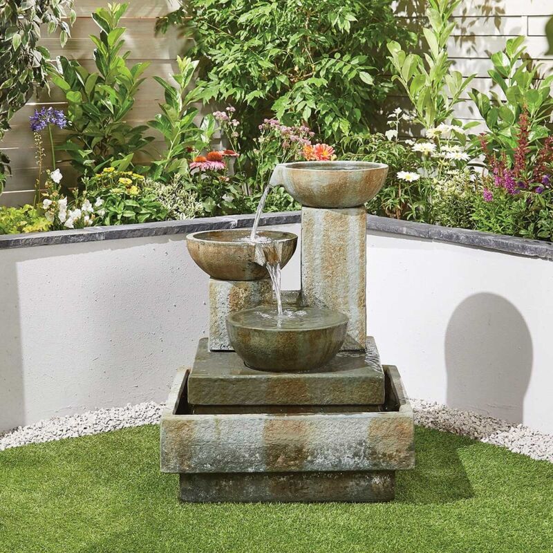 Patina Bowls Water Feature - Glassfibre Reinfornced Concrete (GRC ...
