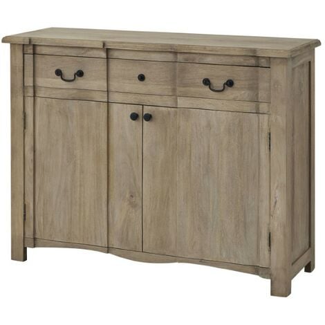Copgrove Collection 1 Drawer 2 Door Sideboard - Wood - L40 x W120 x H90 cm - Brown